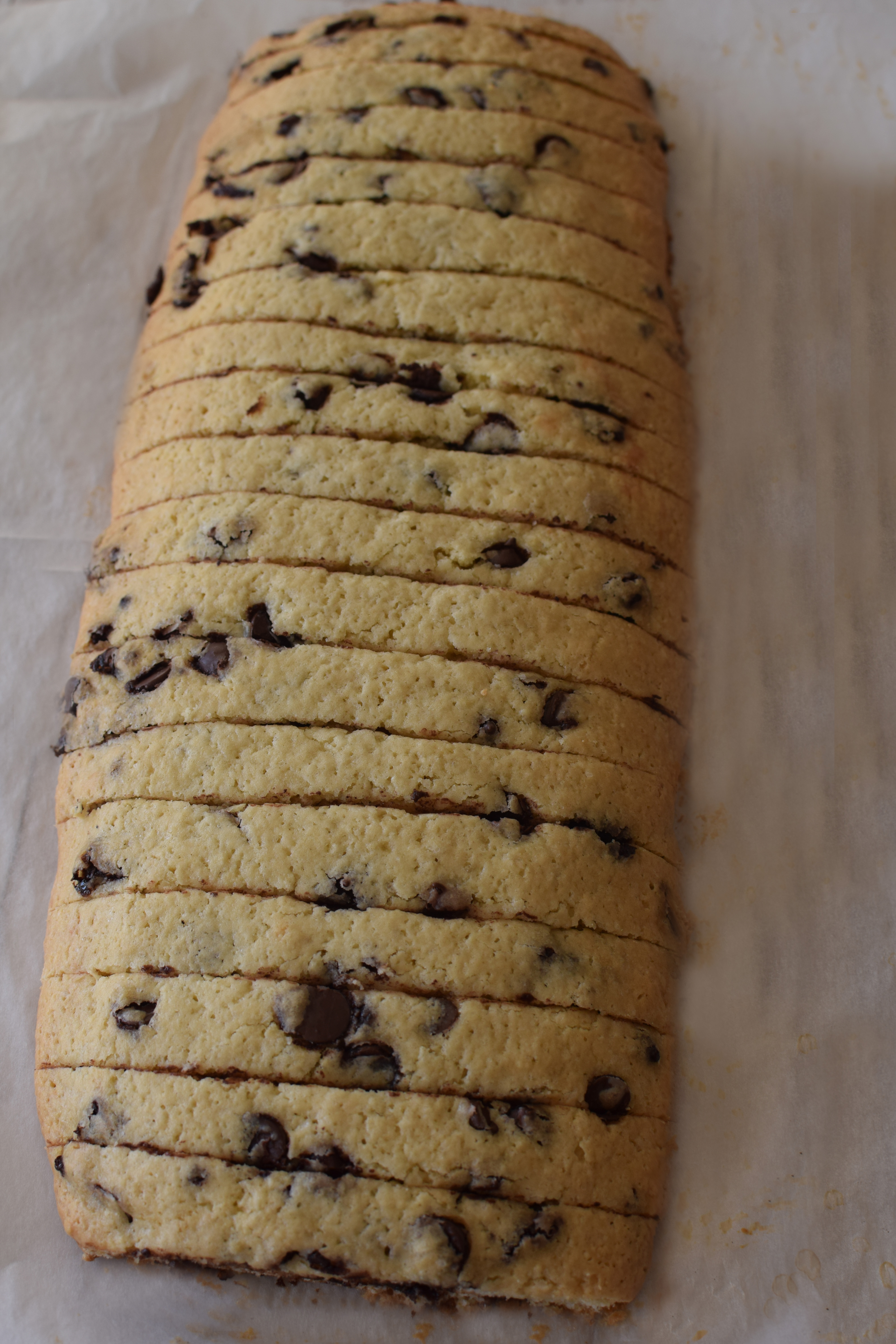 Chocolate Chip Mandel Bread - Easy Shmeezy Recipes
